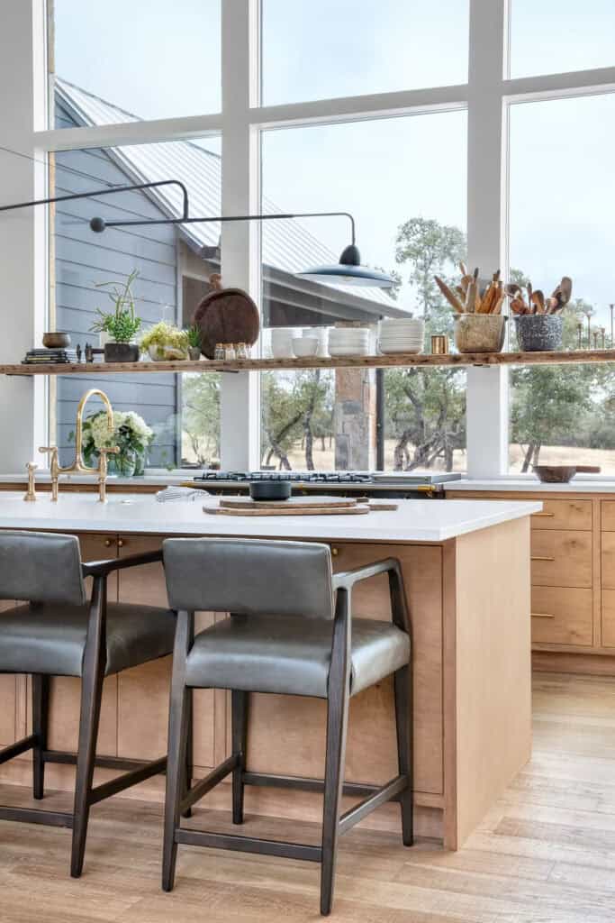 Step into this Texas modern farmhouse home with stunning curb appeal