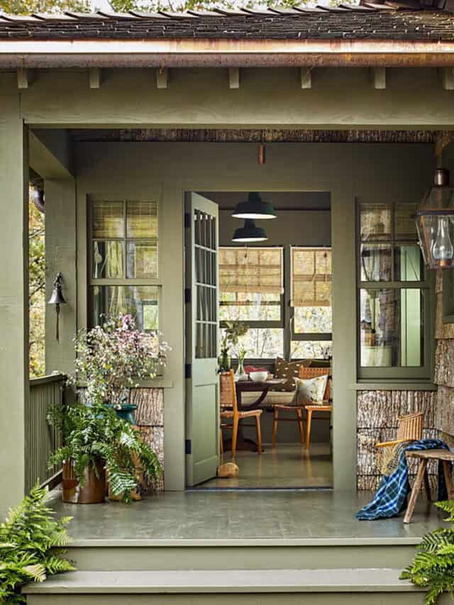 Inside a cozy guest house tucked away in Tennessee’s Great Smoky Mountains