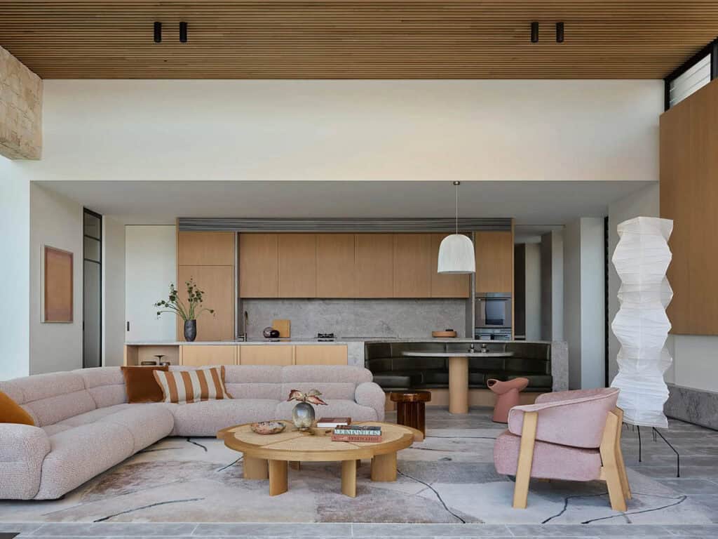 Step into a spectacular Australian house with a calm and contemporary vibe