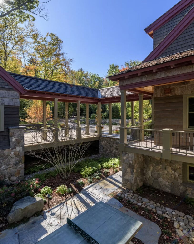 Tour this charming lakeside cottage on a picturesque New Hampshire lake