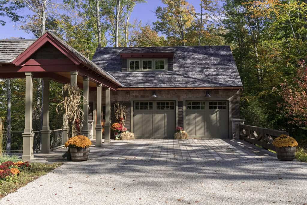 Tour this charming lakeside cottage on a picturesque New Hampshire lake