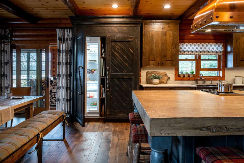A rustic log cabin makeover in the breathtaking Northwoods of Wisconsin