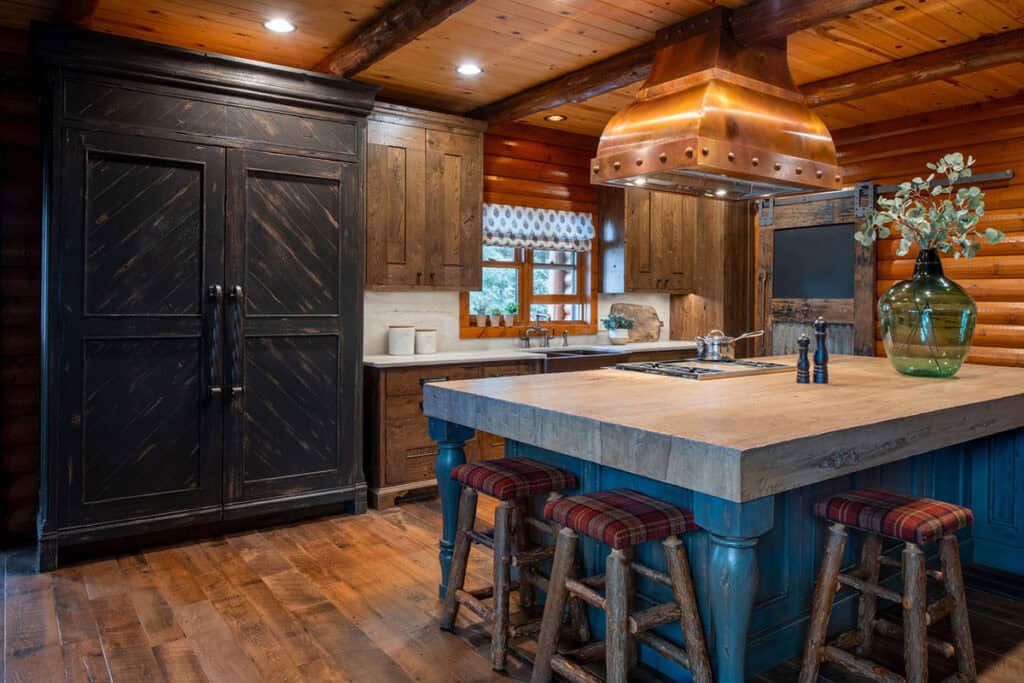 A rustic log cabin makeover in the breathtaking Northwoods of Wisconsin