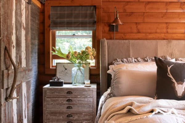 A rustic log cabin makeover in the breathtaking Northwoods of Wisconsin