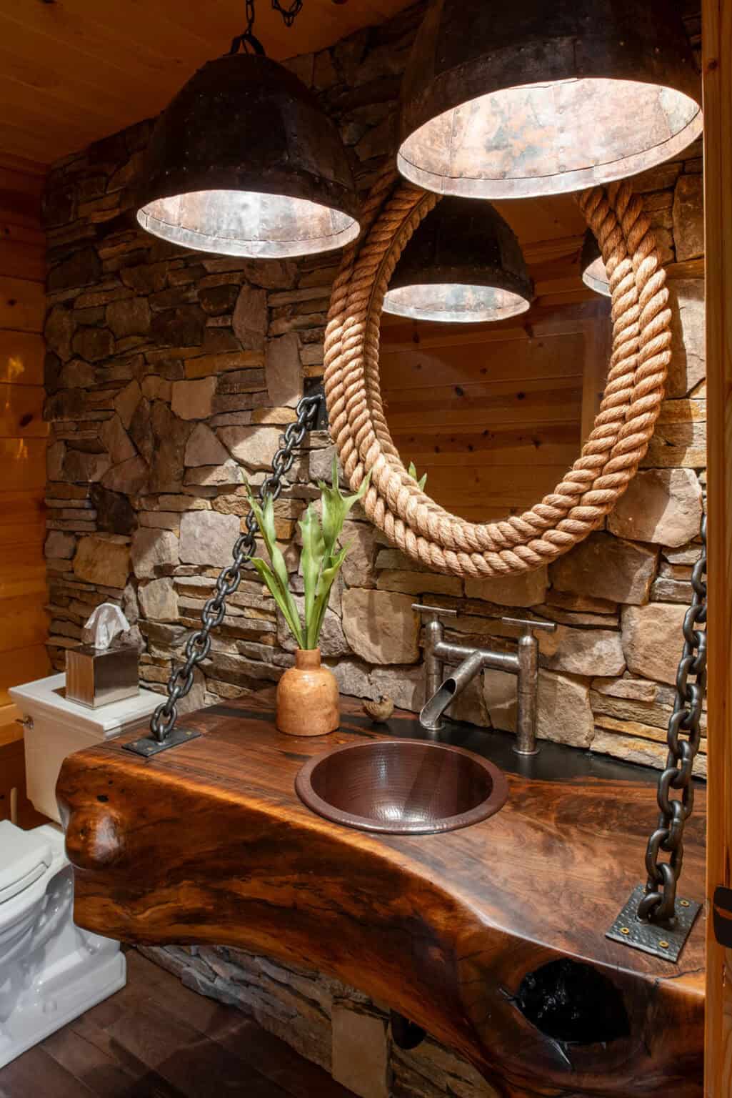 A rustic log cabin makeover in the breathtaking Northwoods of Wisconsin
