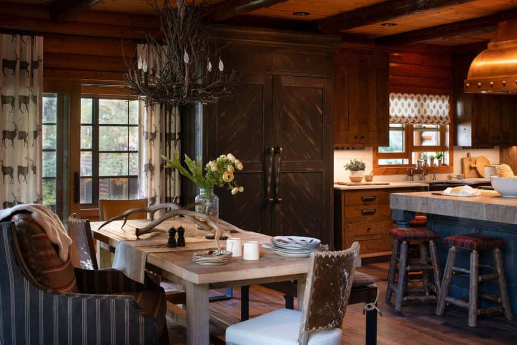 A rustic log cabin makeover in the breathtaking Northwoods of Wisconsin