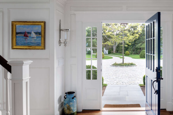 Step into this New England style home with coastal charm on Martha’s ...