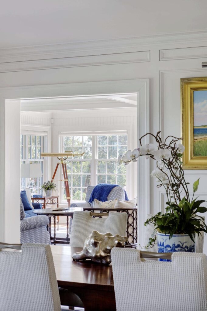 Step into this New England style home with coastal charm on Martha’s ...