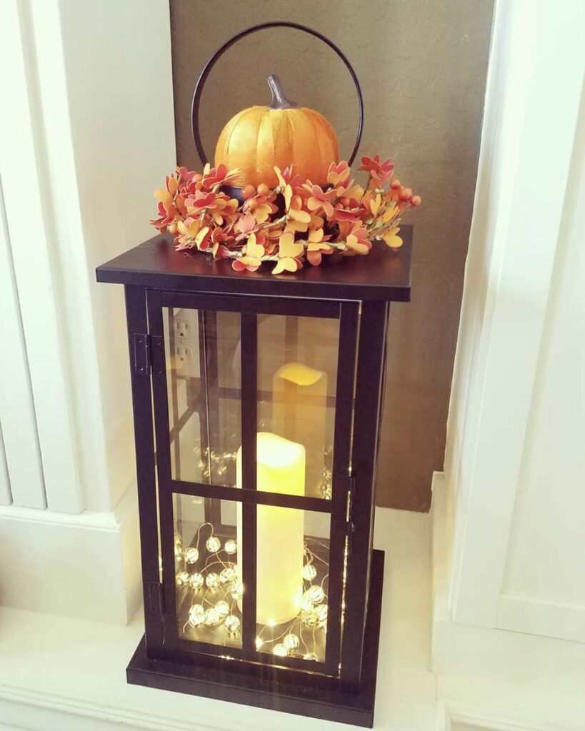 33 Cozy Fall Lantern Decor Ideas To Instantly Warm Up Your Home