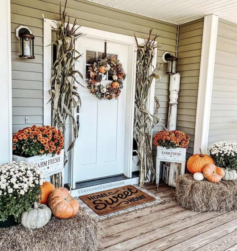 15 Creative Fall Outdoor Decor Ideas To Elevate Your Curb Appeal