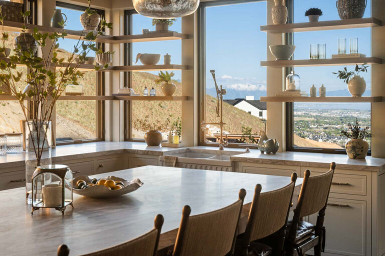 Step inside this stunning dream house in the peaceful Utah Mountains