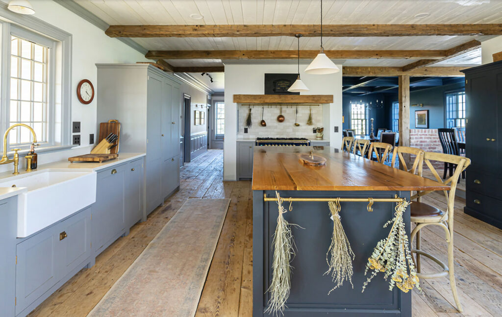 See this charming colonial-style farmhouse in the Pennsylvania countryside