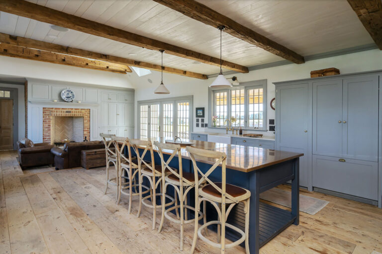 See this charming colonial-style farmhouse in the Pennsylvania countryside