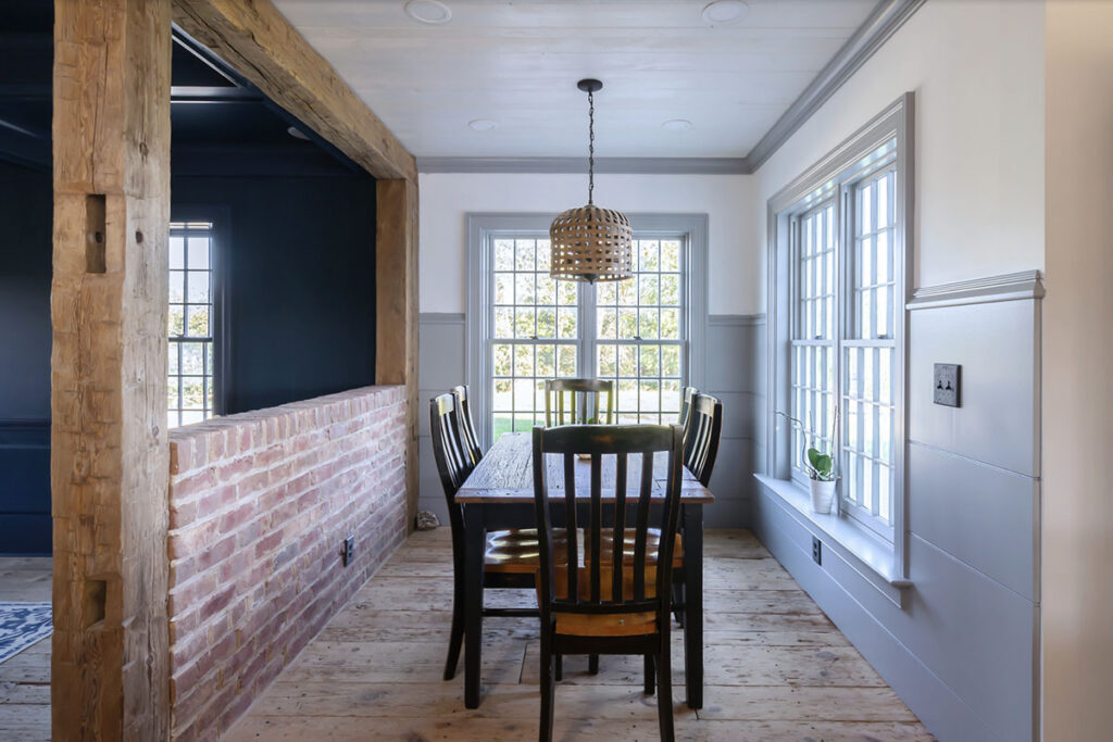 See this charming colonial-style farmhouse in the Pennsylvania countryside