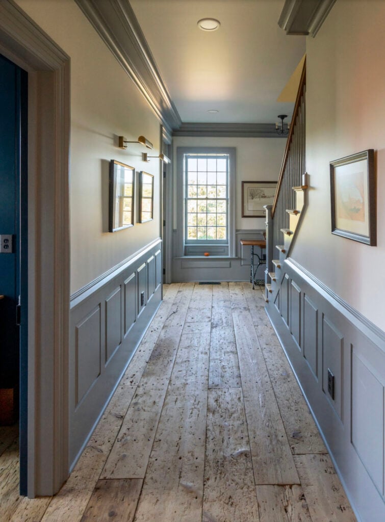 See this charming colonial-style farmhouse in the Pennsylvania countryside