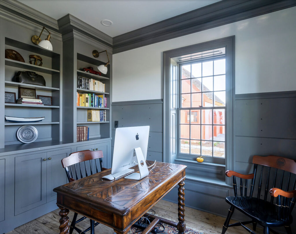 See this charming colonial-style farmhouse in the Pennsylvania countryside