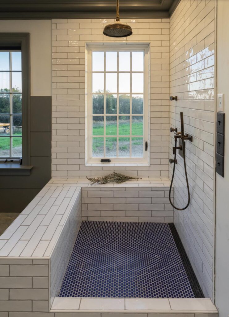See this charming colonial-style farmhouse in the Pennsylvania countryside