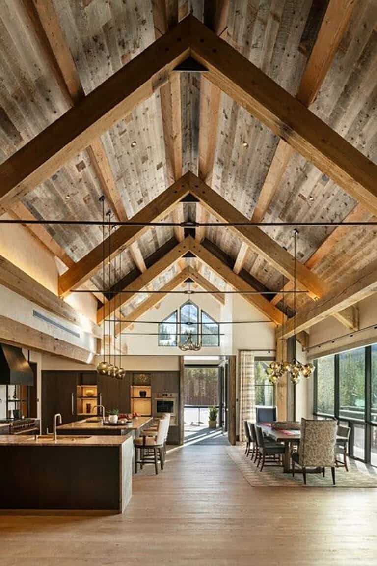 See this astounding mountain house overlooking Big Sky’s iconic Lone Peak