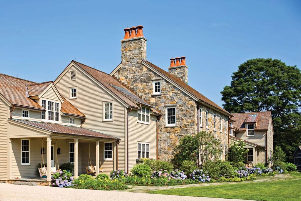 Peek into this Connecticut stone farmhouse nestled in the serene ...