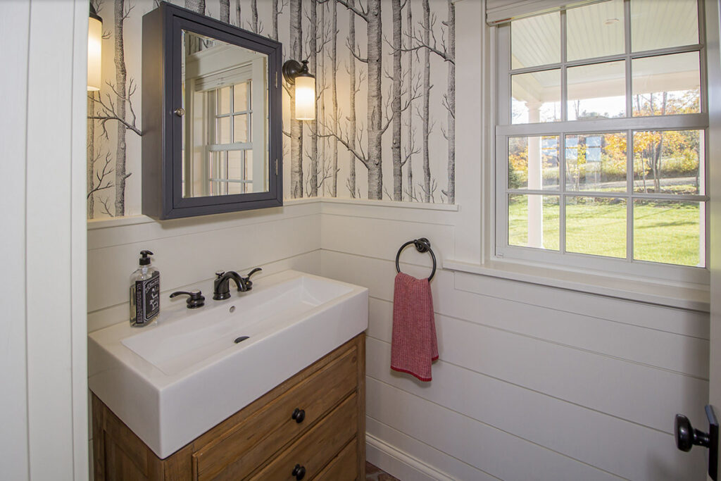 Step inside this Vermont modern farmhouse with idyllic mountain views
