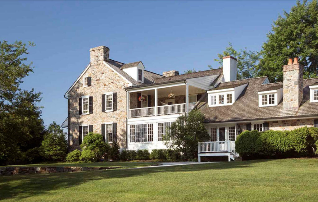 1760 Historic stone farmhouse in Pennsylvania gets a breathtaking new life