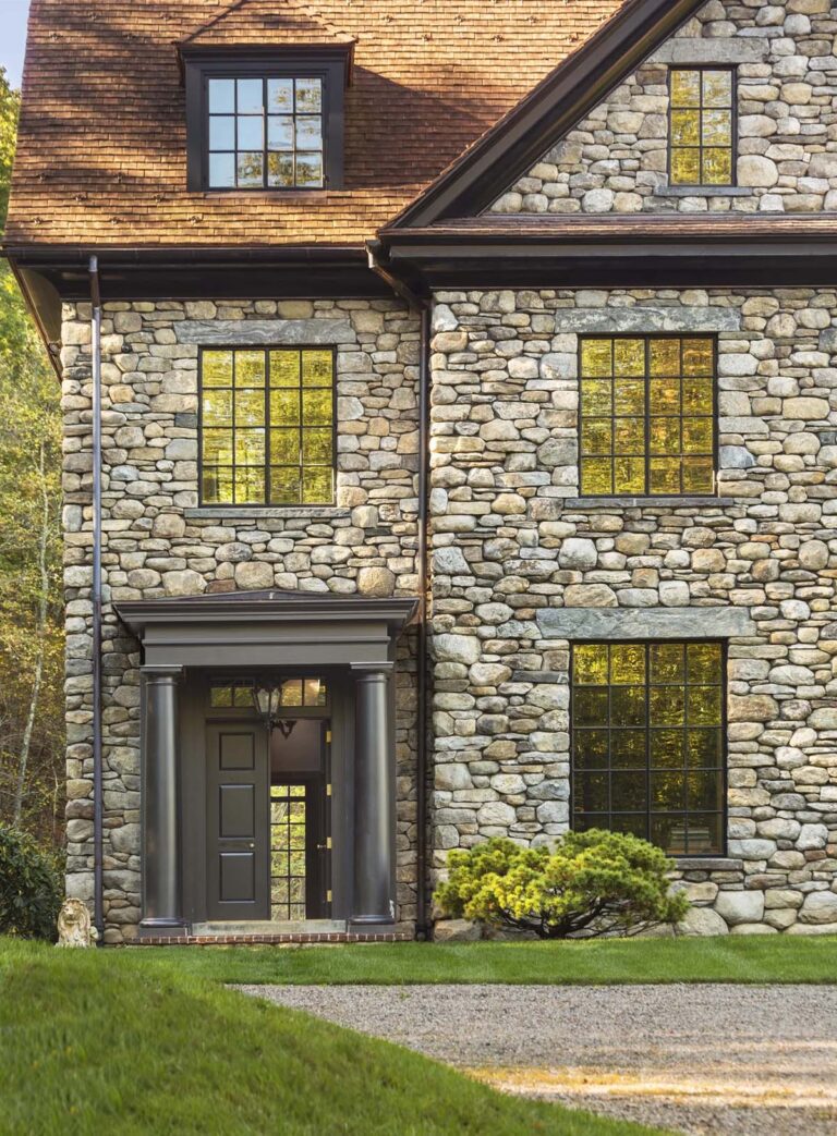 Step into this absolutely stunning stone house in the Connecticut ...