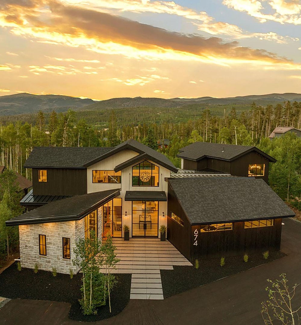 Scandi-mountain home in Colorado has peaceful views of the Continental ...