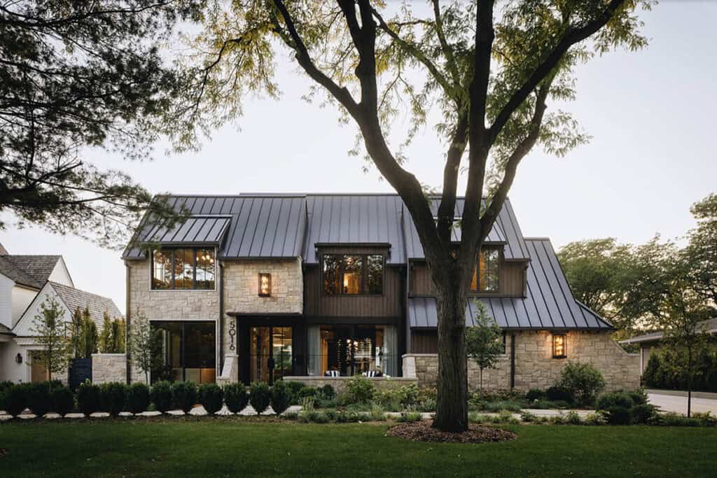 Step inside this Chicago suburbs dream home with beautiful interiors