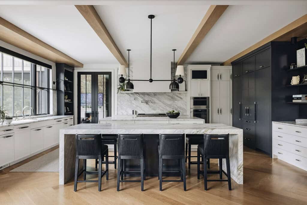 Step inside this Chicago suburbs dream home with beautiful interiors