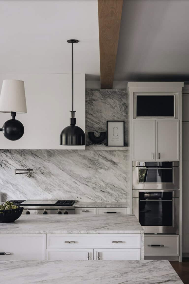 Step inside this Chicago suburbs dream home with beautiful interiors