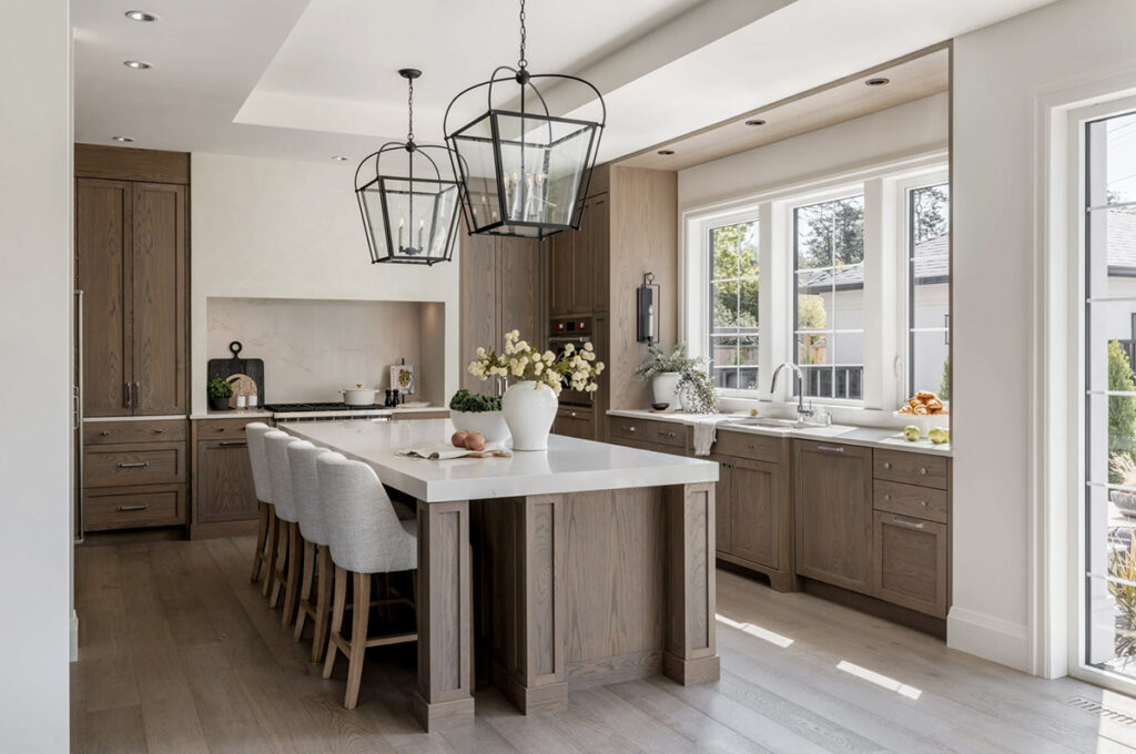 A Vancouver Island coastal house with timeless design and transitional ...