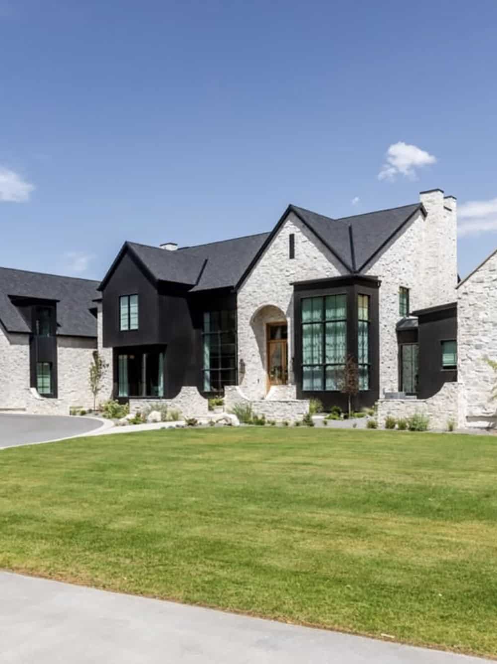 Inside a modern Scandinavian-style home in the picturesque Utah mountains