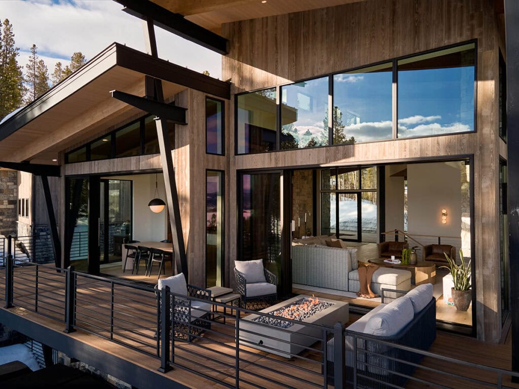 A Colorado mountain house with incredible views of the Continental Divide