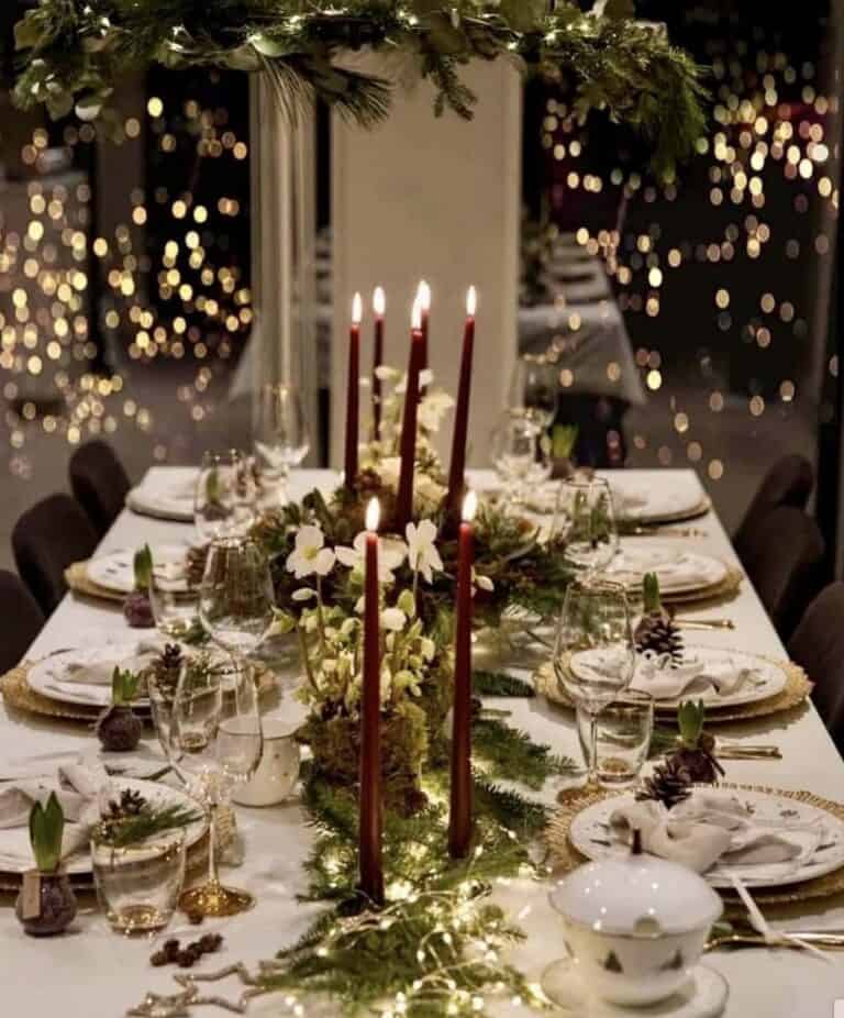 23 Festive Christmas Table Decorating Ideas For A Fabulous Holiday Party