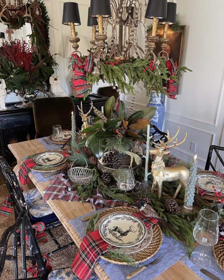 23 Festive Christmas Table Decorating Ideas For A Fabulous Holiday Party
