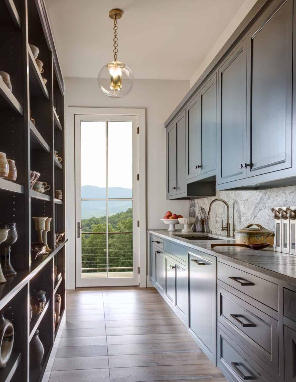 Inside this agrarian mountain home peacefully nestled in the Blue Ridge ...