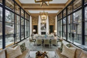 Tour an absolutely stunning Appalachian dream home in East Tennessee