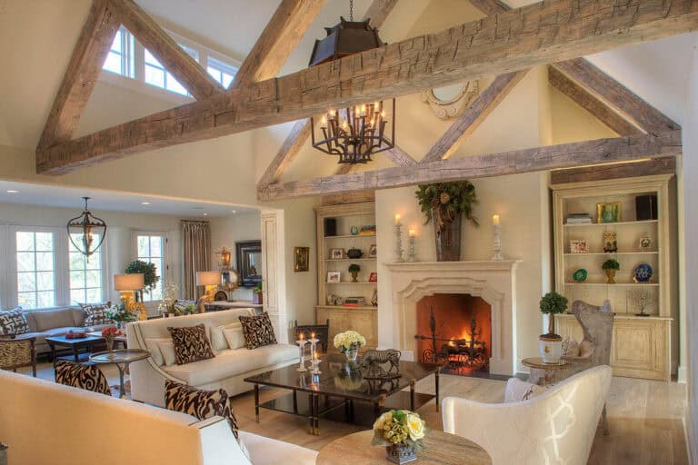 Tour this charming French country cottage in the Pennsylvania countryside