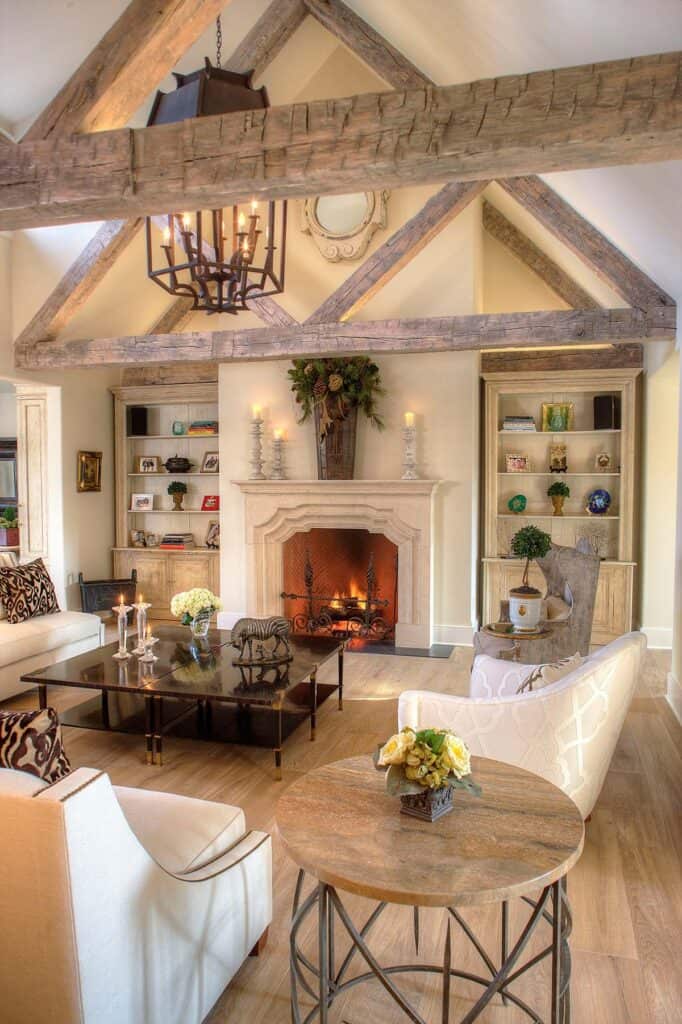 Tour this charming French country cottage in the Pennsylvania countryside