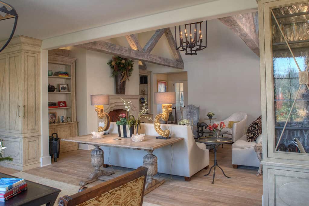 Tour this charming French country cottage in the Pennsylvania countryside