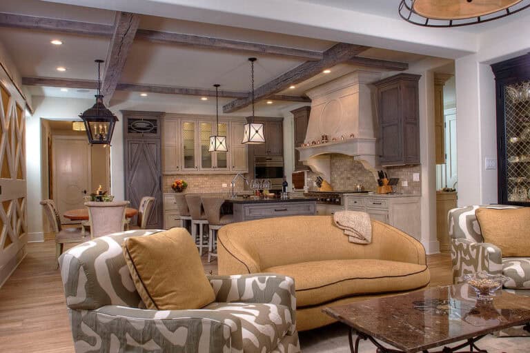Tour this charming French country cottage in the Pennsylvania countryside