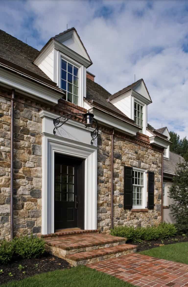 Pennsylvania stone house radiates with warmth in the Brandywine Valley