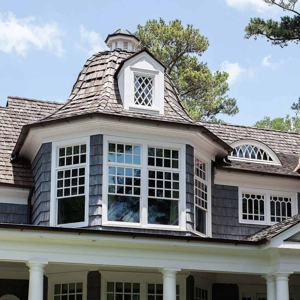 A Georgia home inspired by coastal New England shake-style architecture