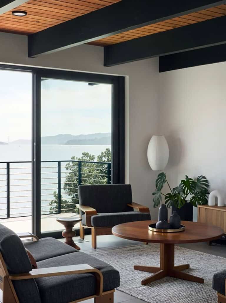 A midcentury modern home with San Francisco Bay views gets stunning new ...