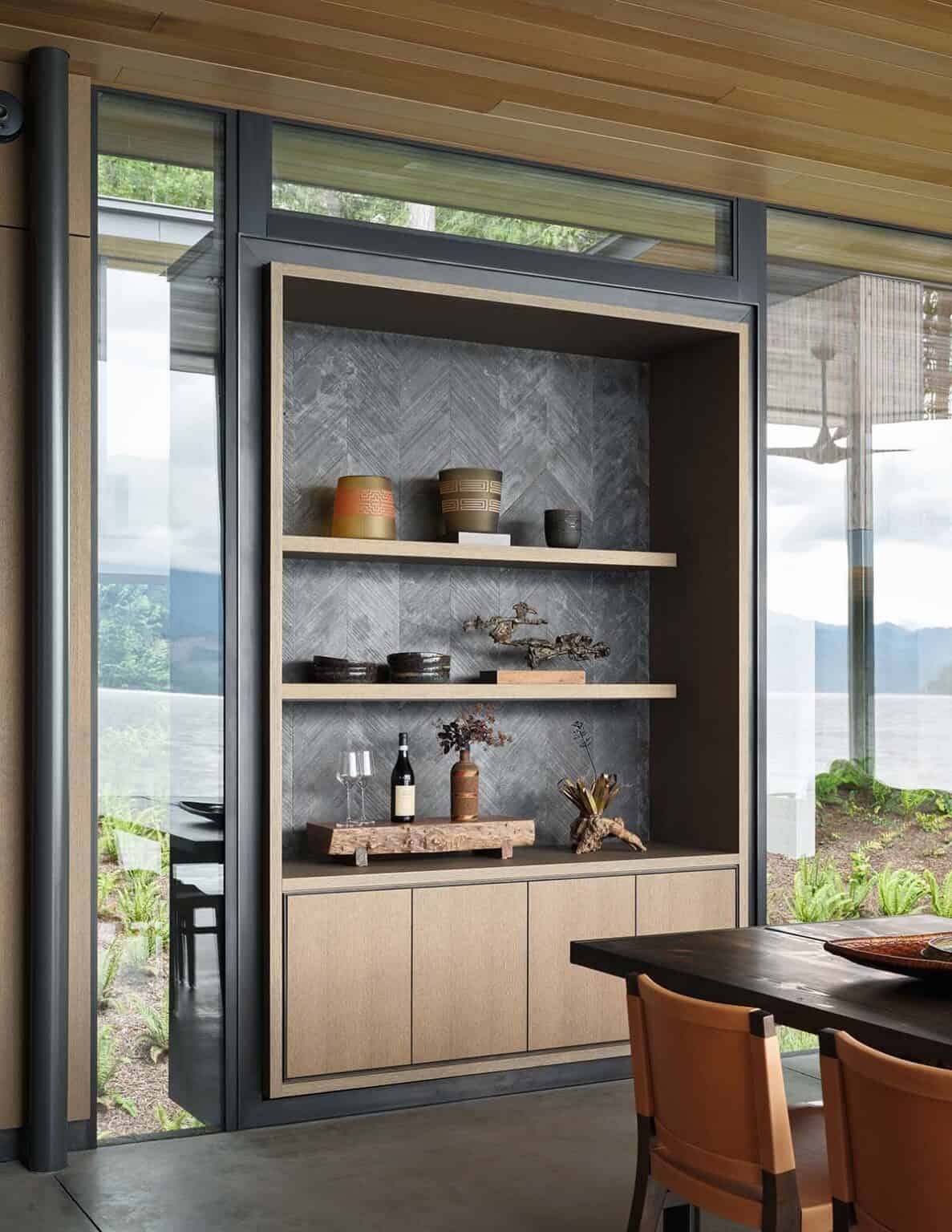 This modern waterfront home offers a peaceful escape on Washington’s ...