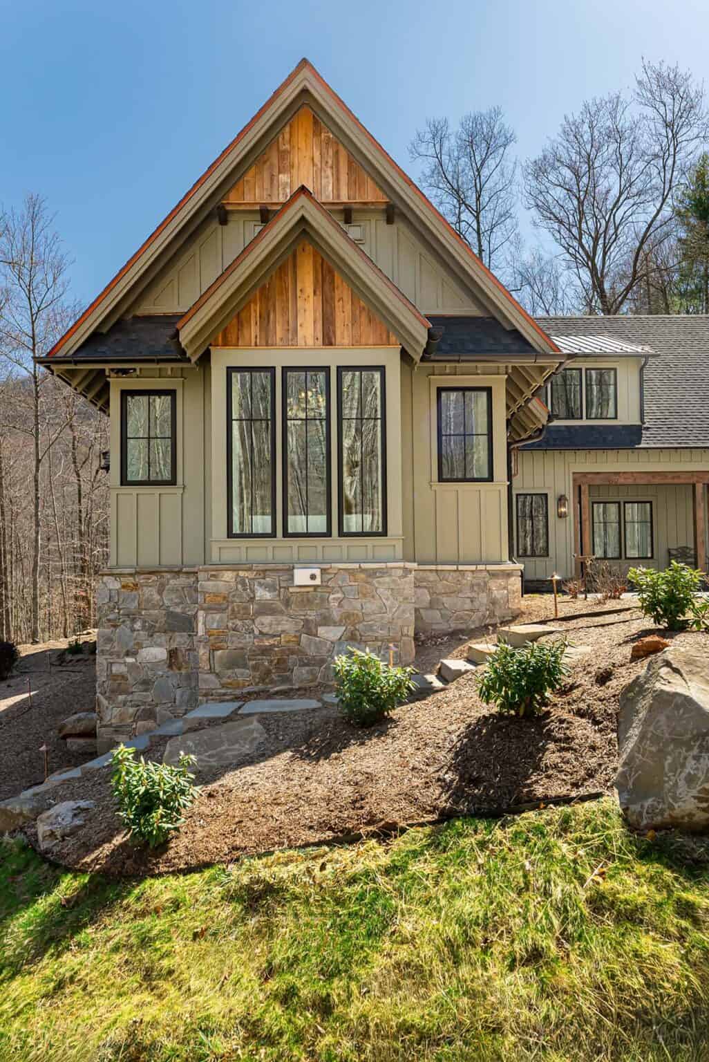 A stunning North Carolina sanctuary set against the serene Blue Ridge ...